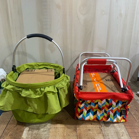 Storage & Organization | Colorful Collapsible Baskets | Poshmark